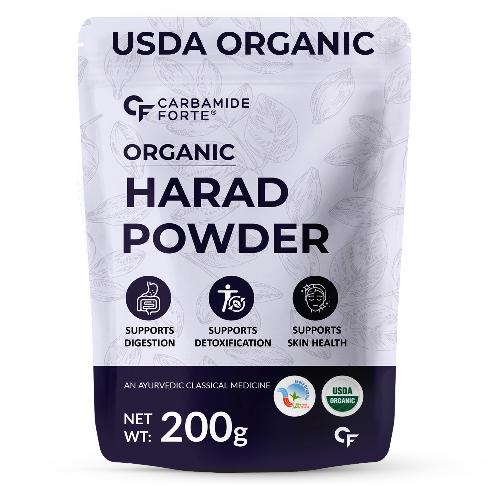 Organic Harad Powder (Haritaki) – Pure Ayurvedic Digestive Herb 200g ...